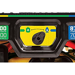 Champion Power Equipment 100416 10,000/8,000-Watt TRI Fuel Portable Natural Gas Generator, NG/LPG Hose Kits and CO Shield