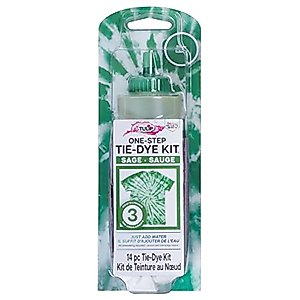 Tulip One-Step Tie-Dye Kit, Vibrant Colors for Fabric 4 fl oz, Sage