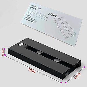 NIYUPE Wine Glass Rack plastic - Under Cabinet Stemware Wine Glass Holder Glasses Storage Hanger，For storage of goblets, wine glasses，2 Pack Bar Kitchen Hanger，black