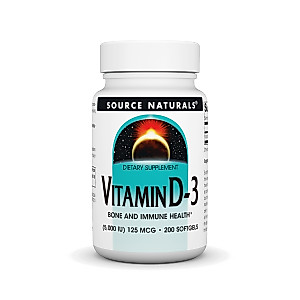 Source Naturals Vitamin D-3 5000 iu Supports Bone & Immune Health* - 200 Softgels