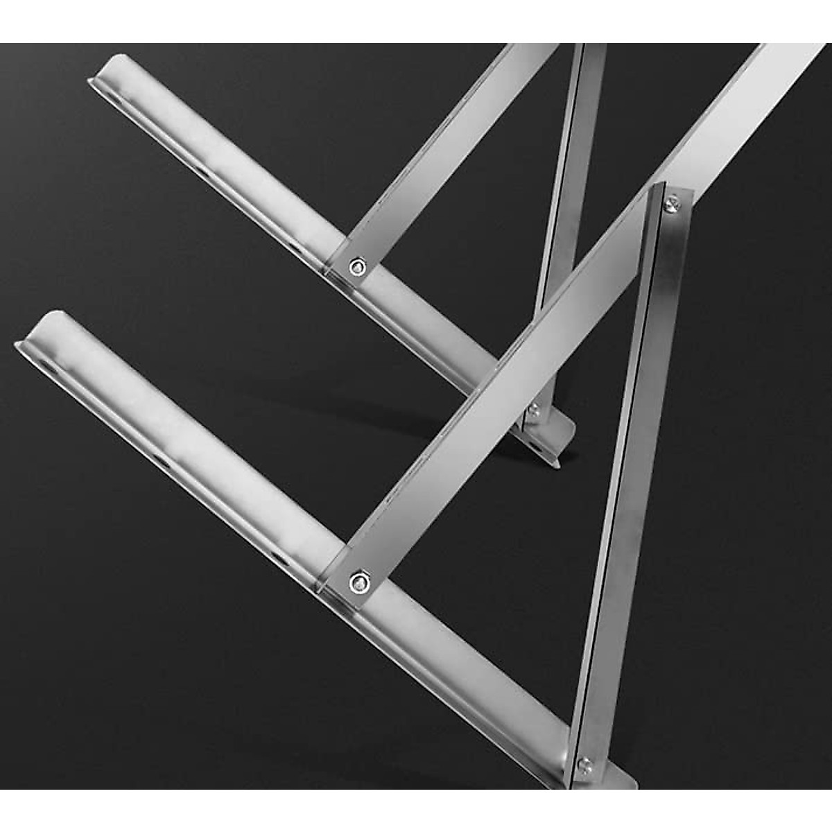 Mounting Bracket for 9000-24000BTU Condenser Ductless Mini Split Air Conditioner Heat Pump Systems, Support Condenser up to 360 lbs, Rust Free Stainless Steel,(Type1)