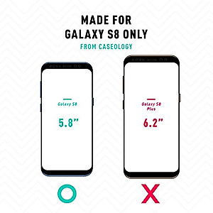 Caseology Coastline for Samsung Galaxy S8 Case (2017) - Blue Coral