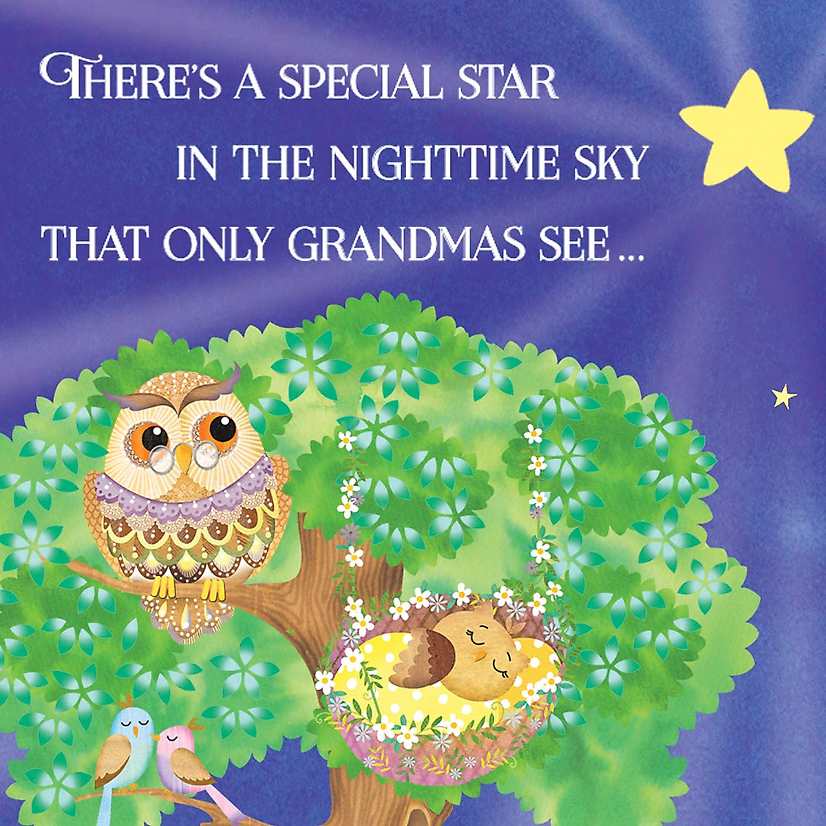 Grandma Wishes Love You Always Padded Board Book, Ages 1-5