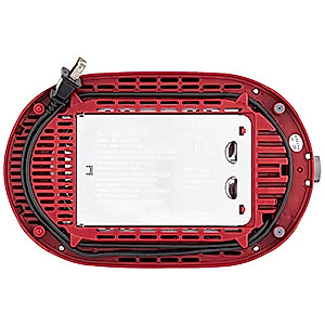 BLACK+DECKER 2-Slice Toaster, Red, TR1278RM