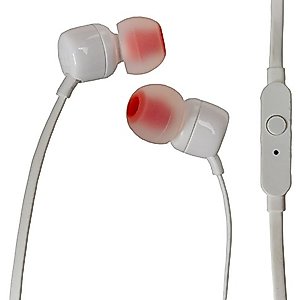 JBL T110 in Ear Headphones White