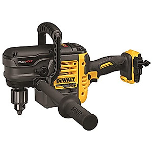 DEWALT FLEXVOLT 60V MAX* Right Angle Drill, Stud/Joist, 1/2-Inch, Tool Only (DCD460B)