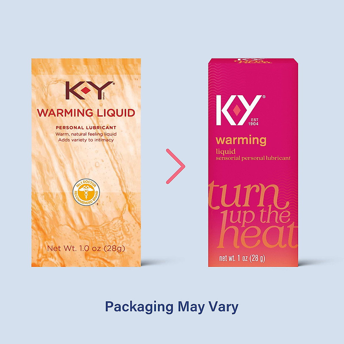 K-Y Warming Liquid Lubricant, 1 oz.(Pack of 2)