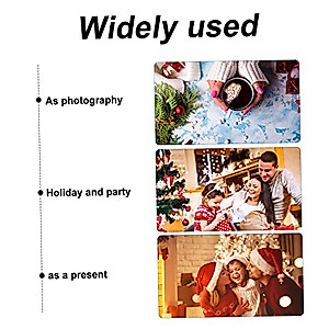 Mikikit 6 pcs Square Tinsel Curtain Metallic Tinsel Curtains Iridescent Party Decorations foil Curtain Backdrop Window Trim Rose Decor Gold Decor Tinsel Fringe Curtain Ribbon Box Plastic