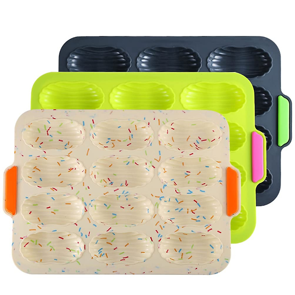 Silicone Bread Forms Non Stick Bakery Trays Eclair Pan Non Stick Mold Loaf Tin Bread Toast Mould Toast Brownie Mold Baking Tools Kitchen Dining Bar Supplies