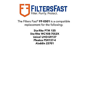 Filters Fast Compatible Replacement for Sta-Rite PTM 135, WC108-70S2X