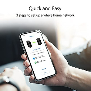 ASUS ZenWiFi Pro AXE11000 Tri-Band WiFi 6E Mesh System (ET12 2PK) - Whole Home Coverage up to 6000 Sq.Ft & 6+ Rooms, Dual 2.5G Ports, 6GHz Band, AiMesh, Included Lifetime Internet Security, Easy Setup