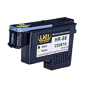 LKB Remanufactured HP88 Printhead C9381A with New and Never Used Chip Replacement for HP Office Jet K5400 L7550 L7580 L7590 L7650 L7680 L7750 L7780 L7790 Printer(1BY) 1PK-US