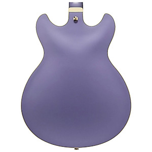 Ibanez AS Artcore 6-String Semi-Hollow Body Electric Guitar (Metallic Purple Flat, Right-Handed)