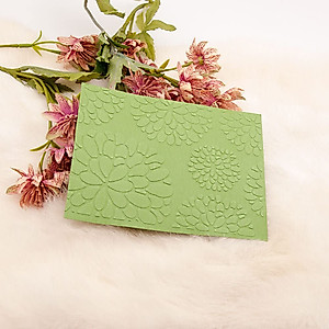 5Pcs Flower Leaf Plastic Embossing Folder DIY Craft Template Molds Stamp Stencils Scrapbook Paper Cards Photo Album Making Tools Embossing Folders Handmade Art Craft Supplies Decorating Mold