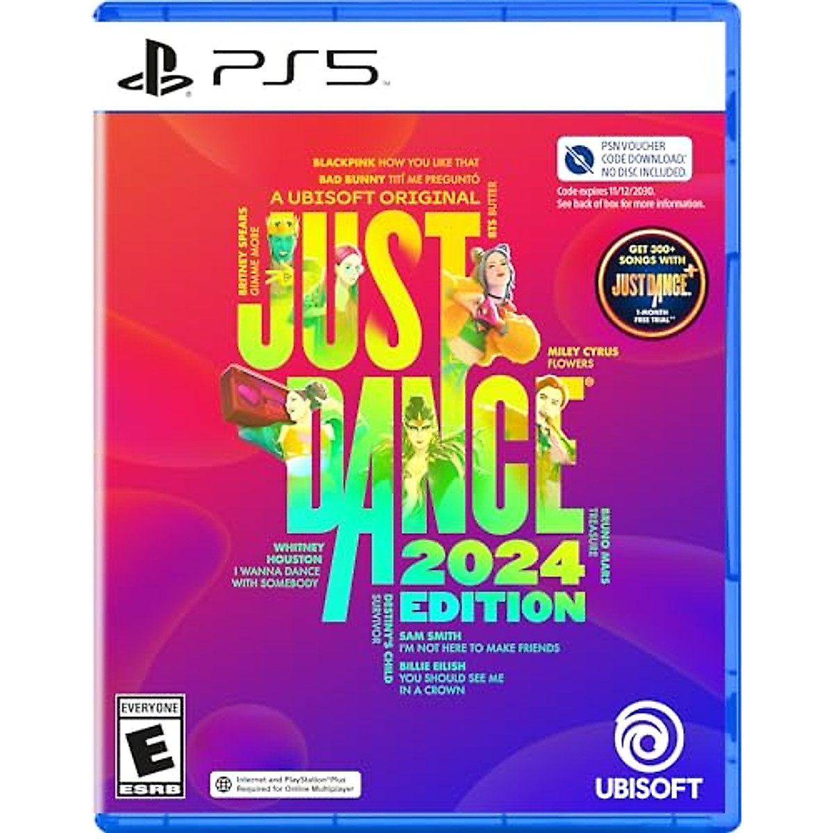 Just Dance 2024 Edition - Amazon Exclusive Bundle | PlayStation 5 (Code in Box & Ubisoft Connect Code)
