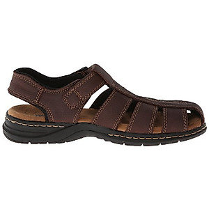 Dr. Scholl's Shoes mens Gaston sandals, Brown, 10 US