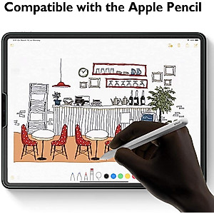 Mothca Matte Glass Screen Protector for iPad Pro 11-Inch(2022/2021/2020/2018)/ iPad Air 5/ Air 4 10.9”, Anti-Glare & Anti-Fingerprint Tempered Glass