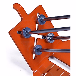 Pro Paracord Jig and Beginner Bracelet Kit - 50 Feet of Paracord and Buckles Free - Built in Monkey Jig