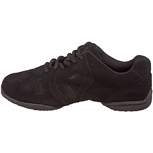 Sansha Dynamo Dance Sneaker,Black/Black,5 (4 M US Women's)