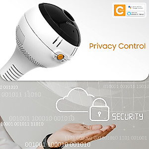 CHILLAX BabyMood Pro - 2 in 1 Baby Monitor with Camera and Audio with Remote Pan, Lights & Lullaby for Toddler & Infant - Full HD 360° Gooseneck Baby Camera for Nursery - Phone App & Tablet Access