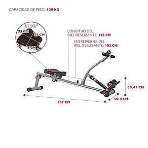 Sunny Health & Fitness SF-RW1205 Rowing Machine Rower