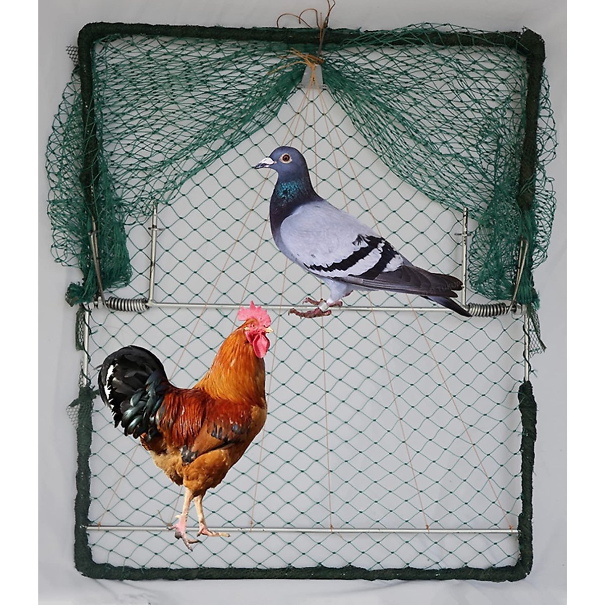 Bird Net Dird Net Trap Live Dove Mousetrap Rabbit Hunting Quail Cage Sparrows Squirrels Trapping Bird Trap 24''X20''