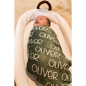 Personalized Custom Name Baby Blankets for Girls with Name - Baby Name Blanket - Personalized Baby Gift (Master Collection)
