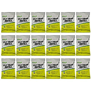 RESCUE! Reusable Fly Trap Bait Refill – Outdoor Use - 18 Pack