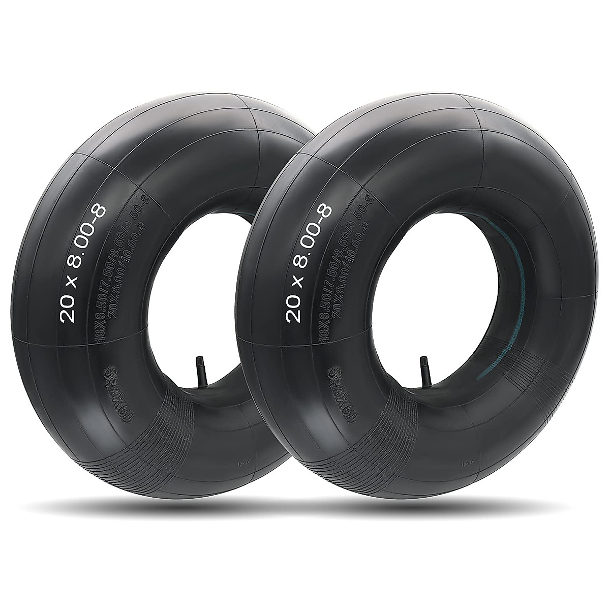 20x8.00-8 Inner Tubes, Fits Replacement 18x6.50-8,18x7.50-8, 18x8.50-8, Universal Fits Inner Tubes Straight Valve Stem Compatible with Lawn Mowers,Tractors,Snow Blower,Golf Carts,and Garden Trailer