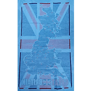Great Britain Union Jack Tea Towel by Great Britain Tea Towel