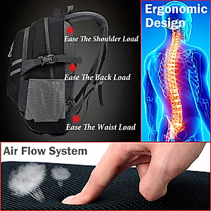 Backpack Bookbag for School College Laptop Travel Student ,Fit Laptop Up to 15.6 inch Multi Compartment with USB Charging Port Anti theft, Gift for Men Women (Purple)