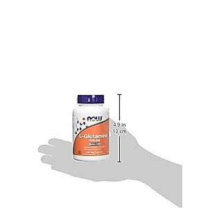 Now Foods Glutamine 500mg Capsules, 120 CT