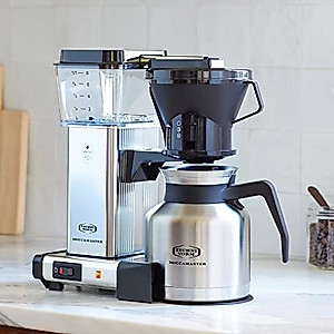 Technivorm Moccamaster 79212 KBTS Coffee Brewer, 32 oz, Polished Silver