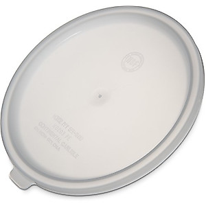 3.5 Quart Plastic Dough Rising Bucket and Storage Container with Lid