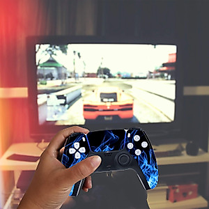 PS5 Controller Skin Vinyl Decal Sticker Protective Cover for Sony Playstation 5 PS5 DualShock Wireless Gamepad(C)