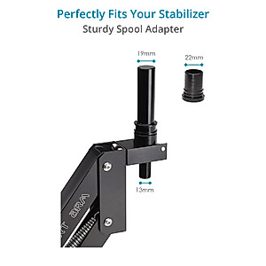 FLYCAM Comfort Stabilizing Arm & Vest for Flycam 5000/3000/DSLR Nano Handheld Camera Video Steadycam Stabilizer up to 5kg | Stabilization Body Mount System for camcorders Stabilization (CMFT-AV)