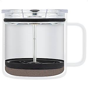 COLETTI Travel French Press compatible with YETI Rambler 14 oz — Travel Coffee Maker, Tumbler Accessories — Turn Your Tumbler Into a Travel Coffee Maker