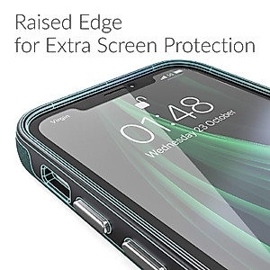 Crave iPhone 12 Mini Case, Dual Guard Protection Series Case for iPhone 12 Mini (5.4 inch) - Forest Green
