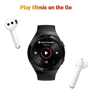 HUAWEI Watch GT 2e Bluetooth SmartWatch, Sport GPS 14 Days Working Fitness Tracker, Heart Rate Tracker, Blood Oxygen Monitor, Waterproof for Android and iOS, 46mm Graphite Black