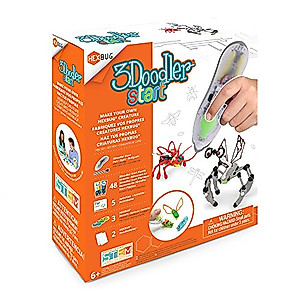3Doodler Start Make Your Own HEXBUG Creature 3D Pen Set, Amazon Exclusive, with 2 Additional Insectoid DoodleMold