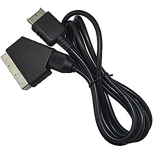 CHILDMORY 1.8m 6Ft RGB SCART Wire Cable TV AV for Playstation 2 PS2 PS3 Line Console（Not for HDMI）