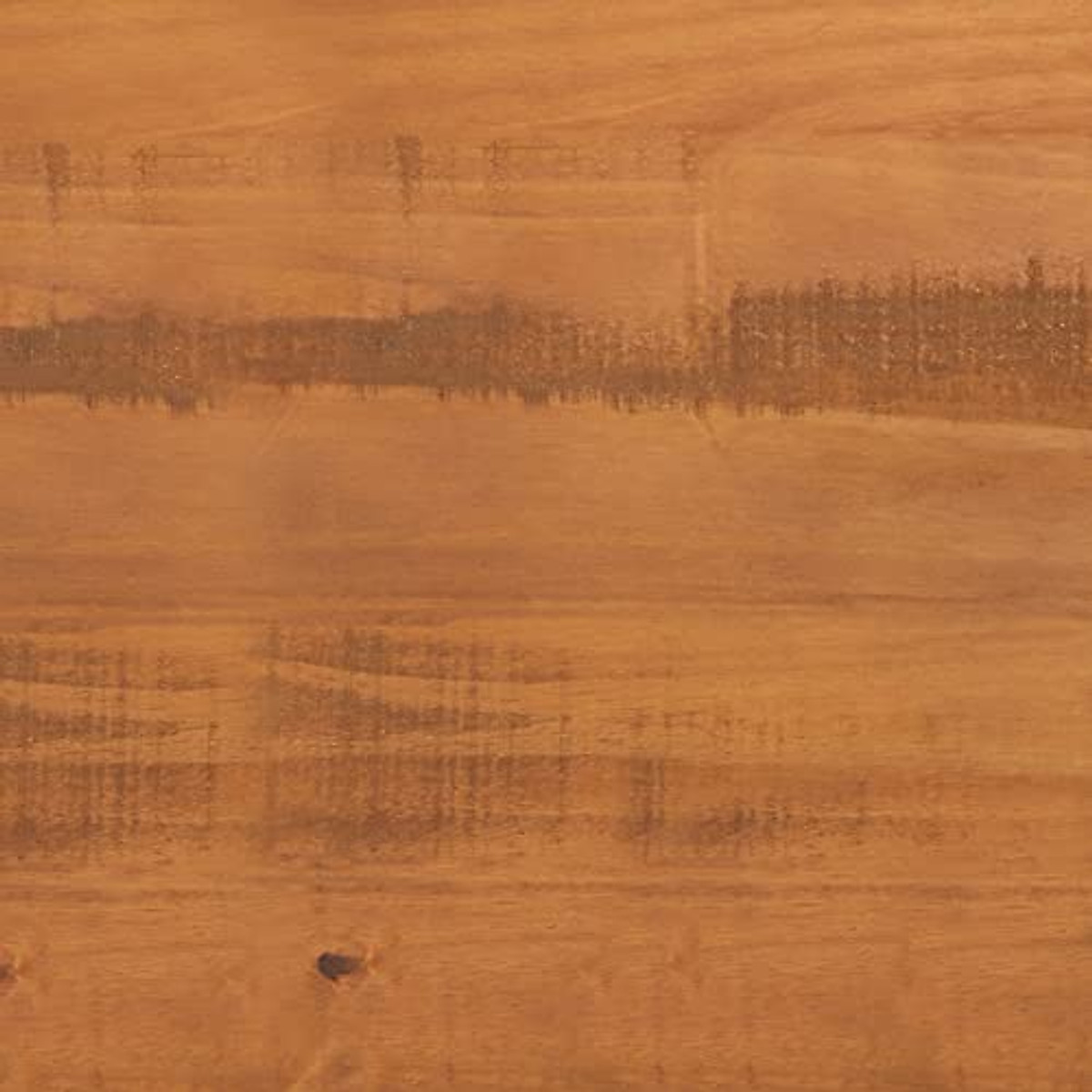 Walker Edison Mid Century Modern Wood Nightstand Side Table Bedroom Storage Drawer and Shelf Bedside End Table, 1 Drawer, Caramel