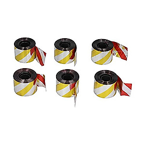 Bird Scare Tape, Ultra Strong Bird Scare Ribbon 6PCS Sturdy for Orchards for Gardens for Lawn