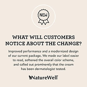 NATURE WELL 2.0 Vitamin C Brightening Moisture Cream for Face, Body, & Hands, Visibly Enhances Skin Tone, Helps Improve Overall Texture & Provides Lasting Hydration, 16 Oz
