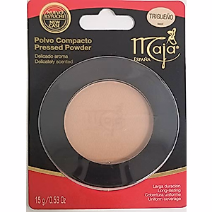 Maja Cream Powder Trigueno .53 Oz. With Mirror-Polvo Crema Compacto Con Espejo