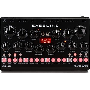 Erica Synths Bassline DB-01 Desktop Bassline Synthesizer