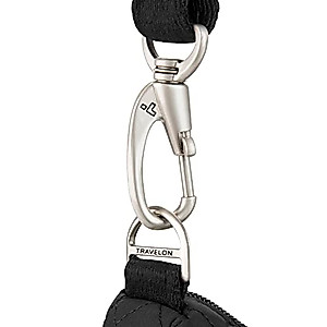 Travelon Anti-Theft Boho Square Cross Body Bag Black One Size