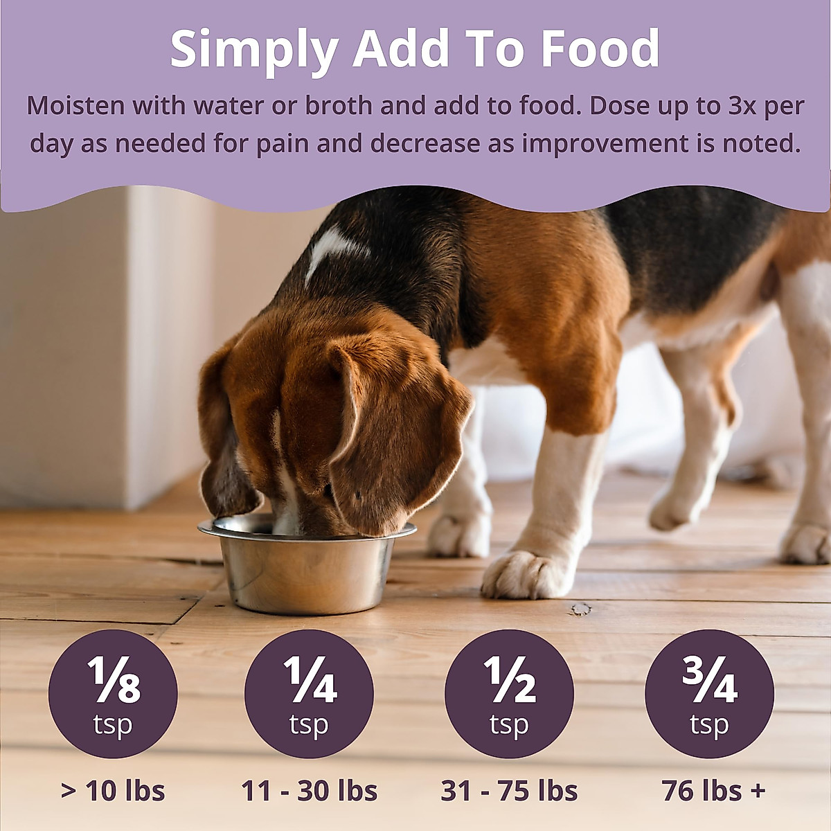 Glacier Peak Holistics HerbAprin - Natural Pain Relief for Dogs, Organic Herb Blend for Arthritis, Aches & Pains, and Hip & Joint Discomfort - 3oz