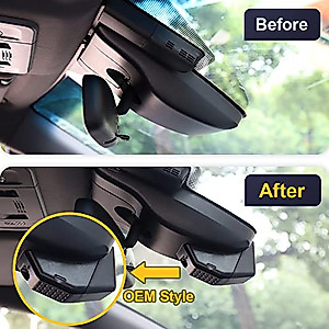 Fitcamx 4K Dash Cam Suitable for Toyota Corolla LE L XLE XSE SE 2020 2021 2022 Hybrid & Hatchback 2019-2022 (E210/Gen12), OEM Look, 2160P UHD Video WiFi, G-Sensor Loop Recording, Plug&Play, 64GB Card