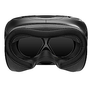 kwmobile VR Face Cushion Compatible with Oculus Rift CV1 VR Gaming - Synthetic Leather Foam Pad for VR - Black